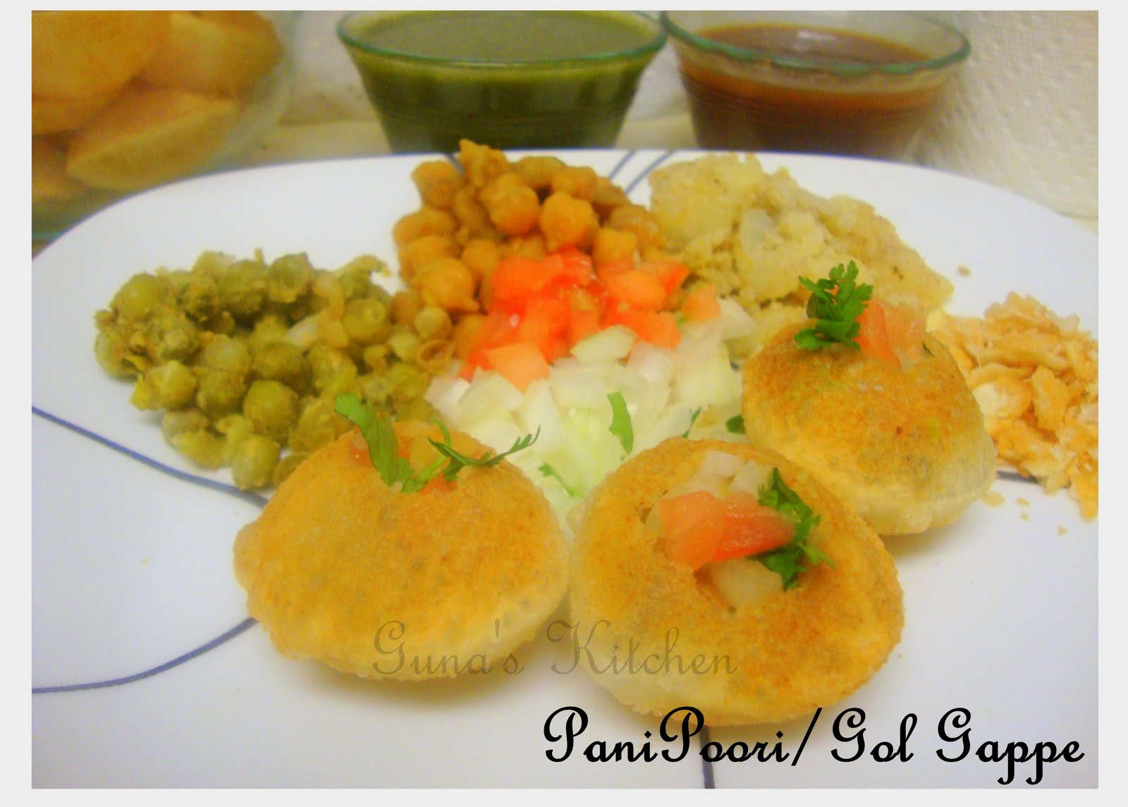 Flavors Of South India: Pani Poori for Indian Cooking Challenge May ...