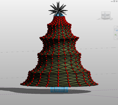 (bim) Development: Parametric Holiday Tree from Charles Lee