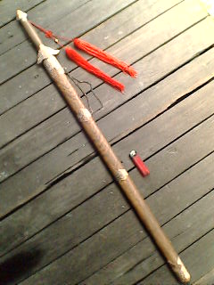 Pedang Cina Rumbai Benang | Murah Antik