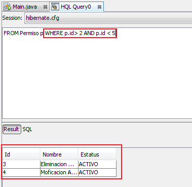 Tutoriales de Programacion Java: Hibernate - Parte 8: HQL Segunda Parte