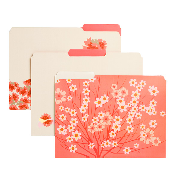 An Inspired Workspace™: Beautiful file folders