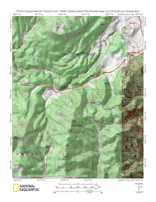 Valles Caldera South Rim--Peralta Pass, Las Conchas, and Los Griegos