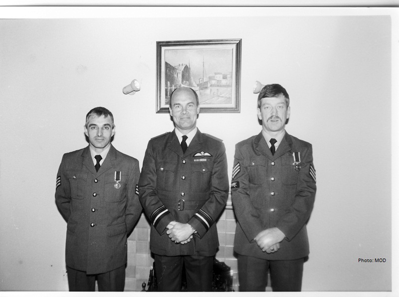 A History of RAF Saxa Vord: AOCs Inspection 1990? - Air Vice Marshal ...