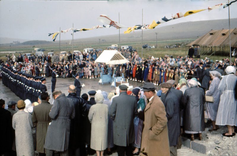 A History of RAF Saxa Vord: Queen Visits RAF Saxa Vord & Unst - 1960 ...
