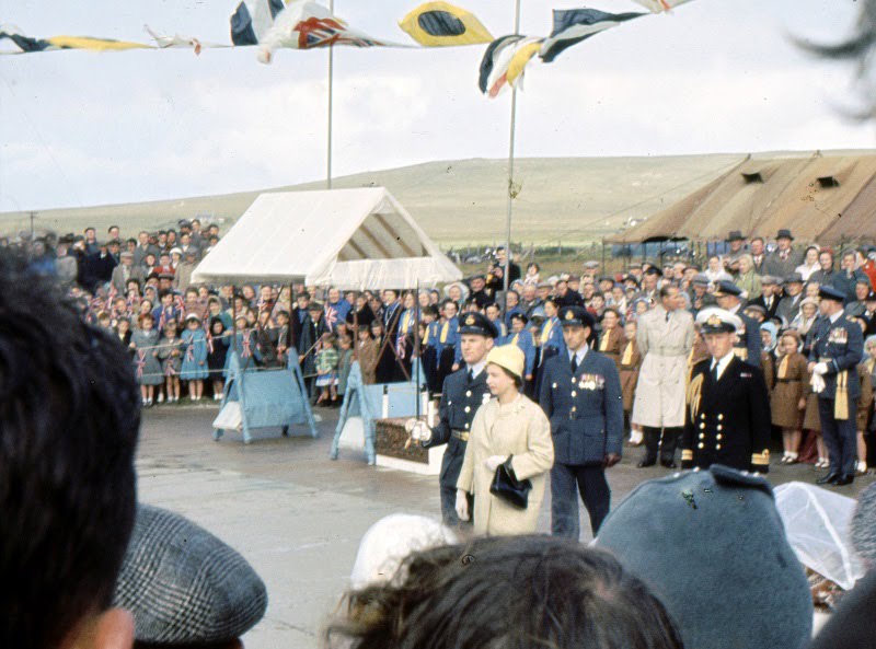A History of RAF Saxa Vord: Queen Visits RAF Saxa Vord & Unst - 1960 ...