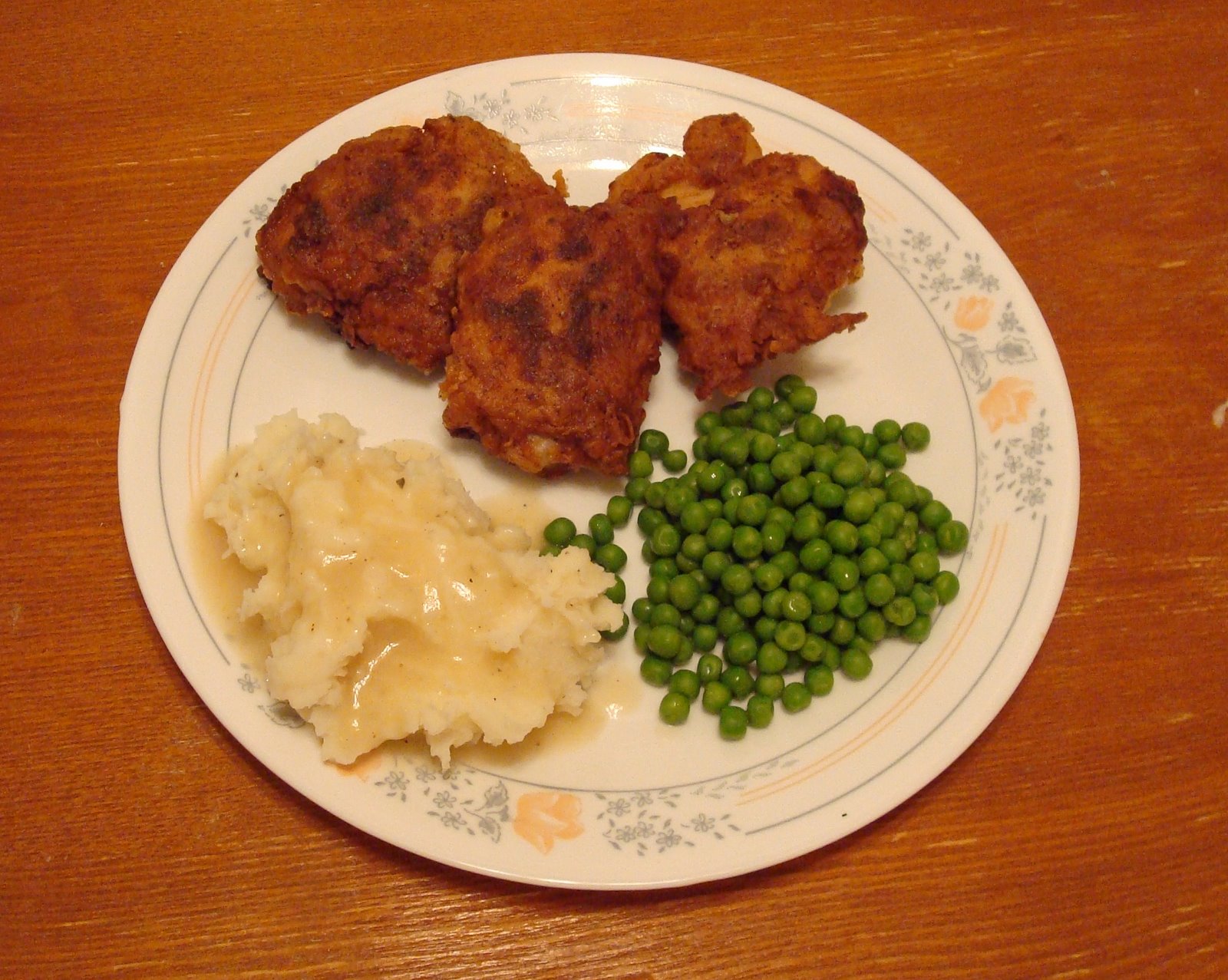 Naina's recipes: Fried chicken dinner