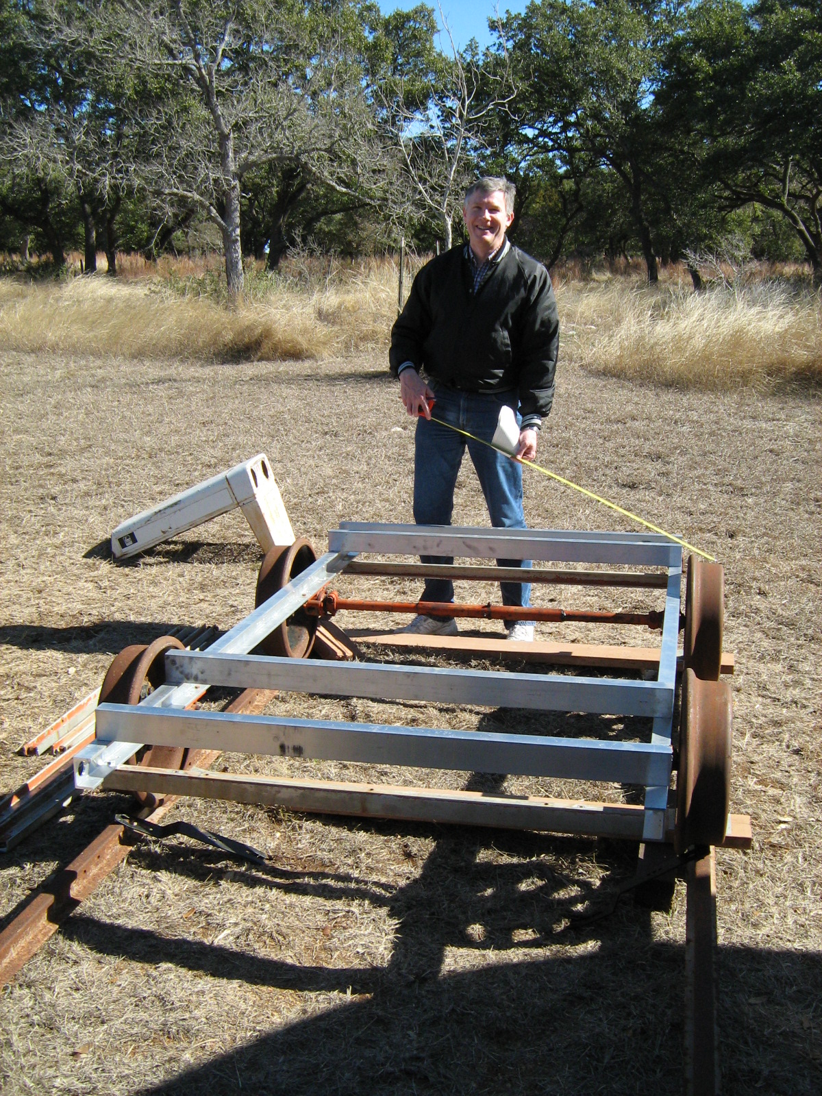 RPI projects: Frank Brings Aluminum Frame Members; Progress on Tractor ...