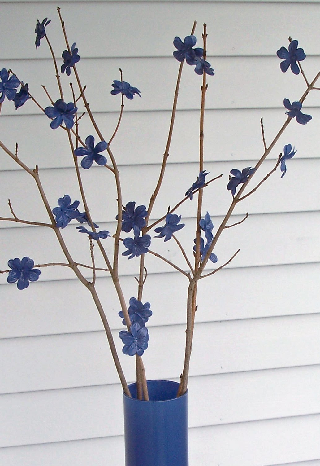 Twig flower arrangement tutorial