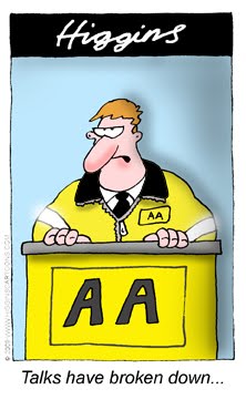 HIGGINS CARTOONS: AA Strike action called