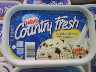 The interesting life of me: Country fresh: cookies and cream ice cream