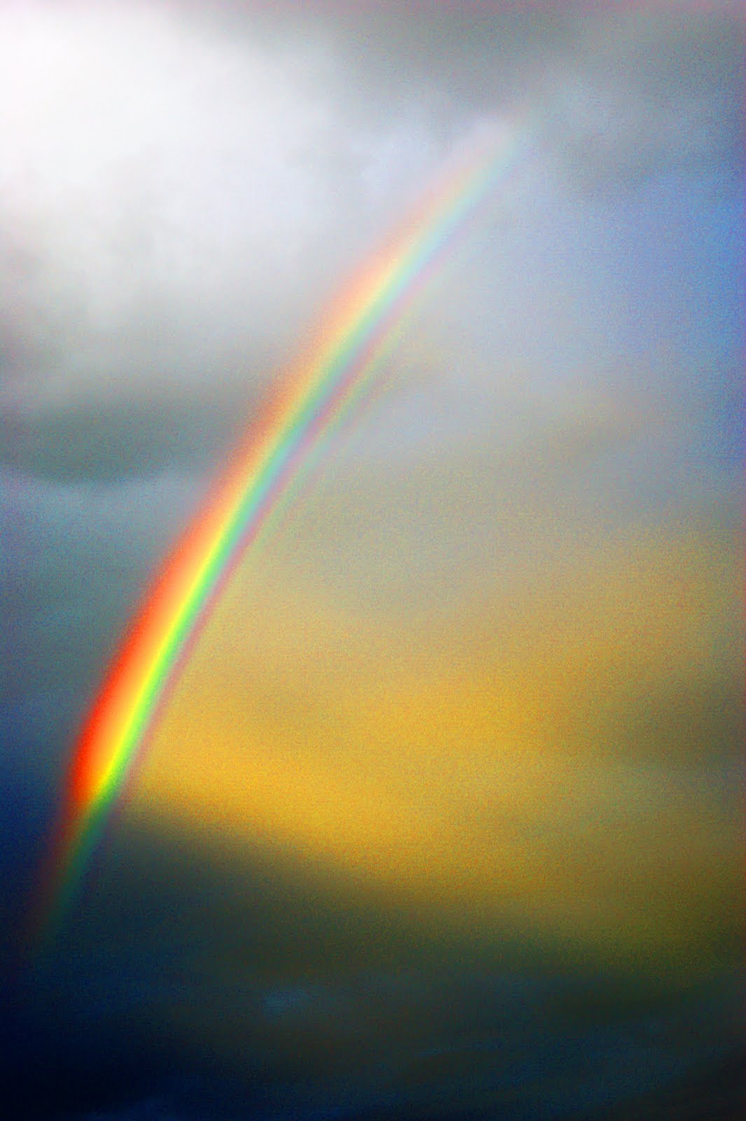 Bruny Island: Rainbow over Simpsons Bay