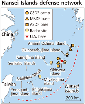 Miyako Island (Okinawa) New Japanese Army base for Missile Defense ...