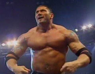 Beefcakes of Wrestling: Batista Flexes His Muscles
