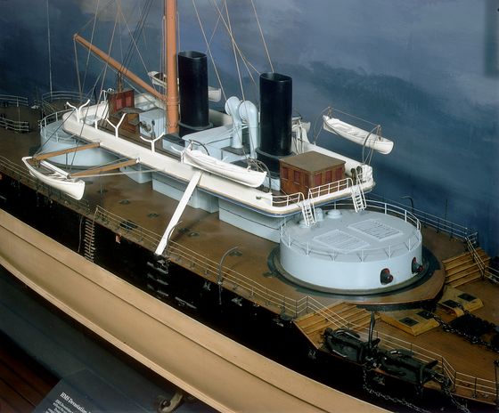 Retro Brit : Did You Know H.M.S. Devastation 1871 - 1908 (First steam powered battleship with no ...