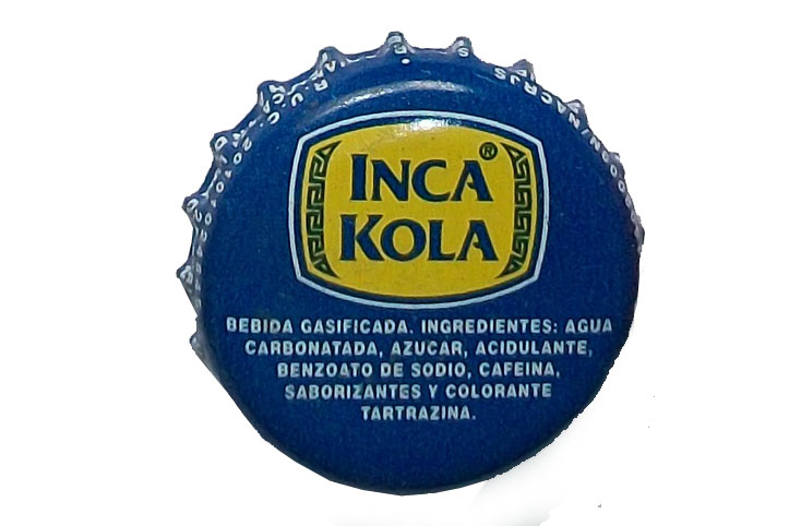Colección de Chapas: Inca Kola (Actual)