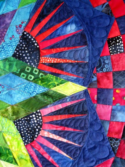 Finely Finished Quilts: Connie's Circle of Life
