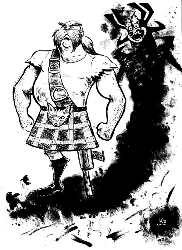 The Temple of Cartoon Mojo: Samurai Jack challenge