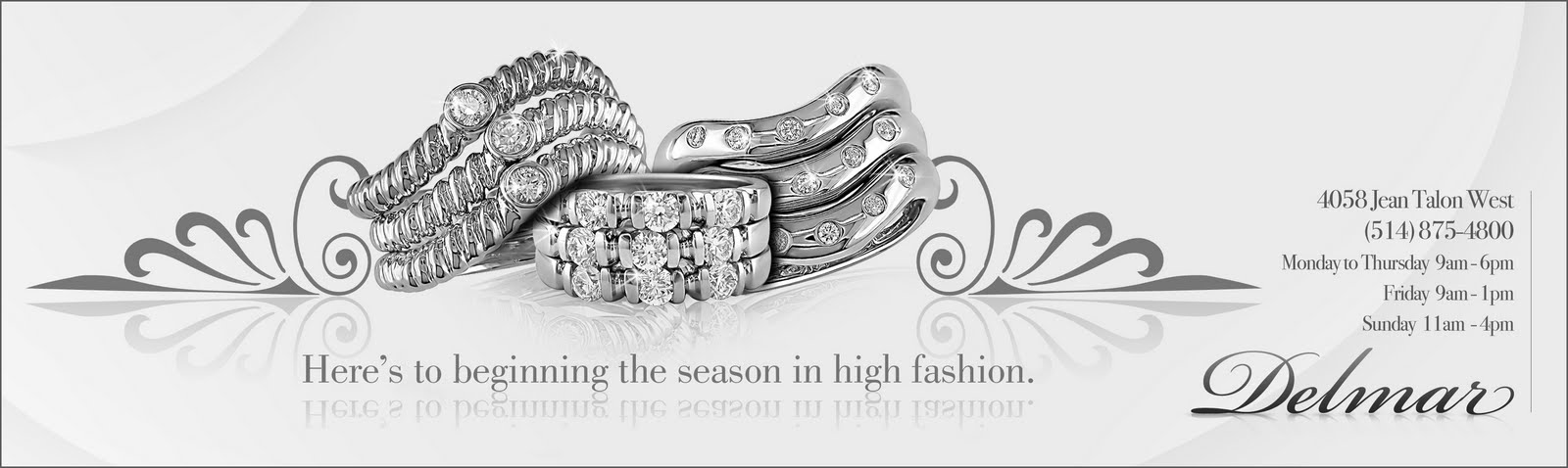 Designs by Nechama: Jewelry Newspaper Ad