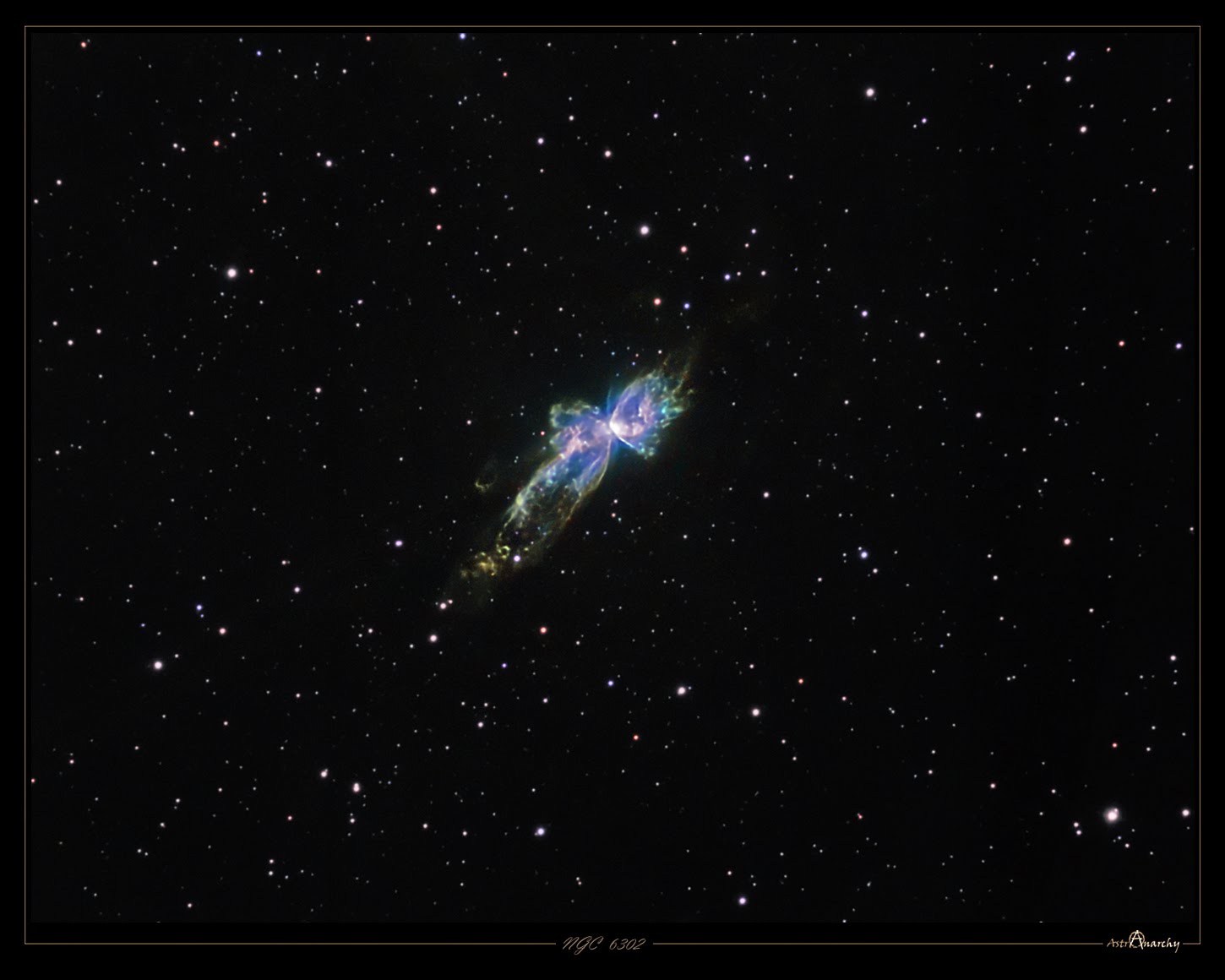 Astro Anarchy: NGC 6302, the "Bug Nebula"