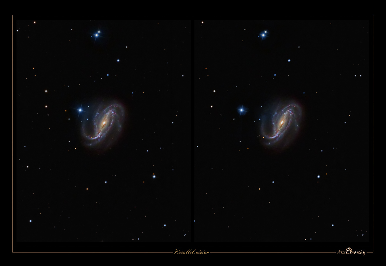 Astro Anarchy: NGC 613 as a 3D stereo pair