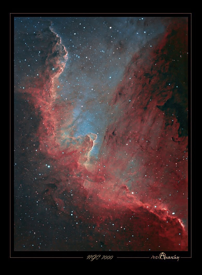 Astro Anarchy: NGC 7000, the "North America" nebula reprocessed