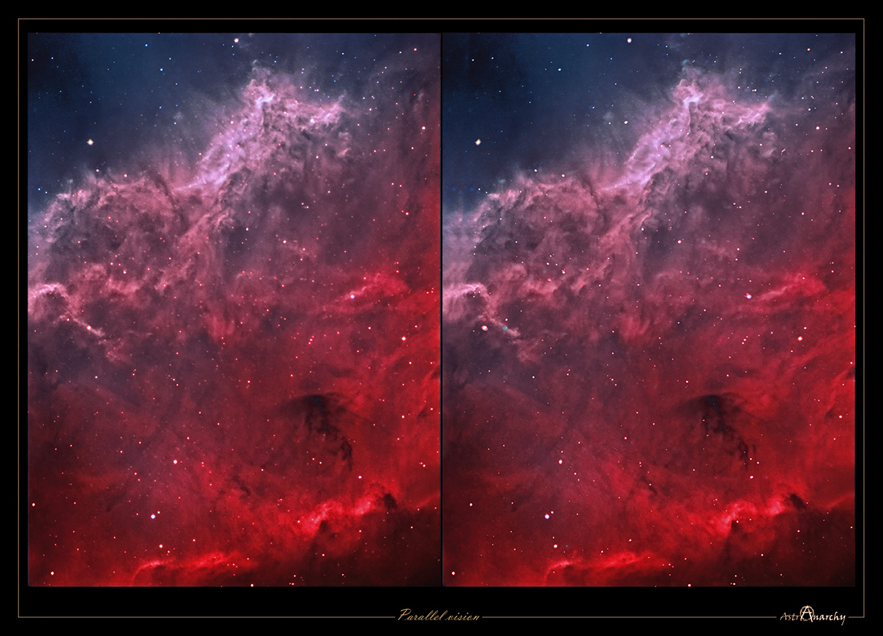 Astro Anarchy: NGC 1499 as a Stereo pair 3D