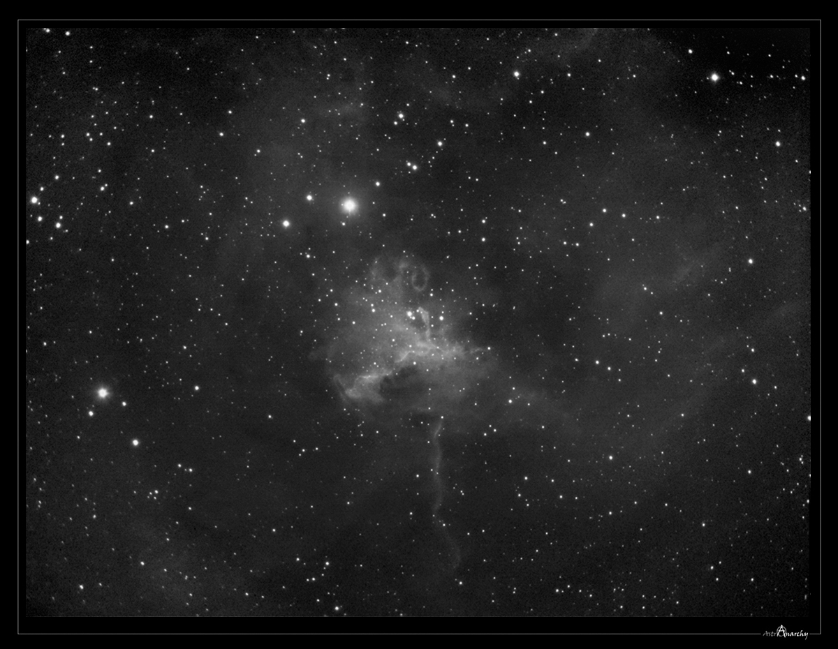 Astro Anarchy: Sh2-234 aka IC 417, start of the new project.