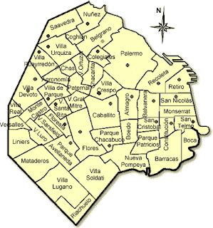 Todos Distintos Todos Iguales: Los barrios porteños