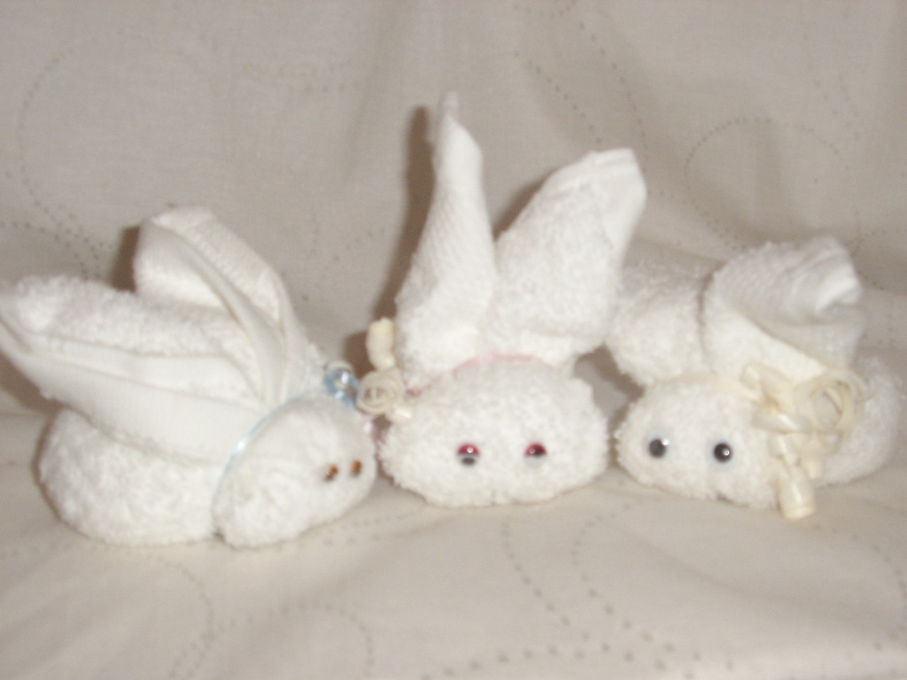 Primo Gifts - Unique Handmade Gifts: Wash Cloth Rabbit