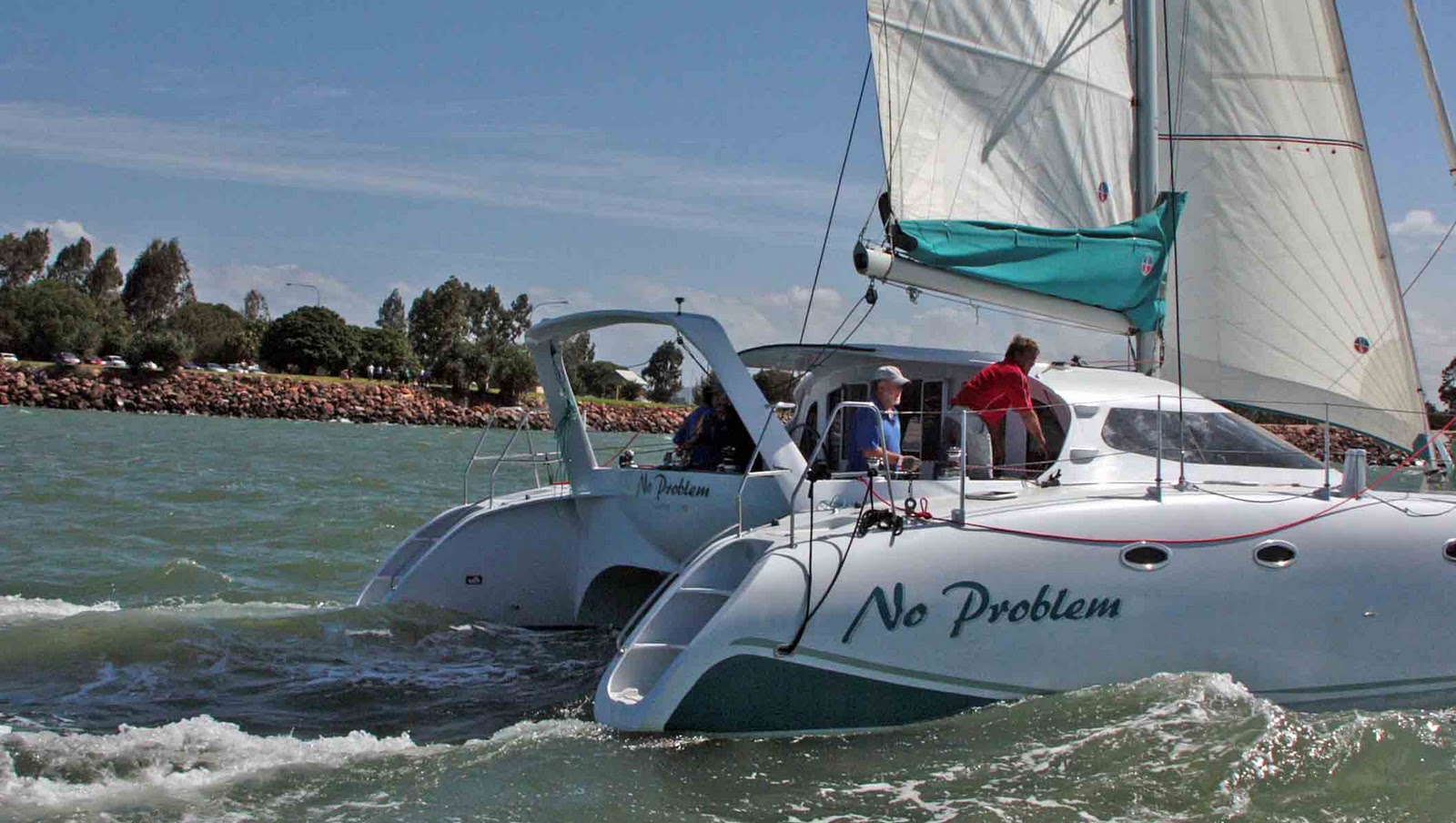 Sailing at the Port Curtis Sailing Club, Gladstone, Queensland ...