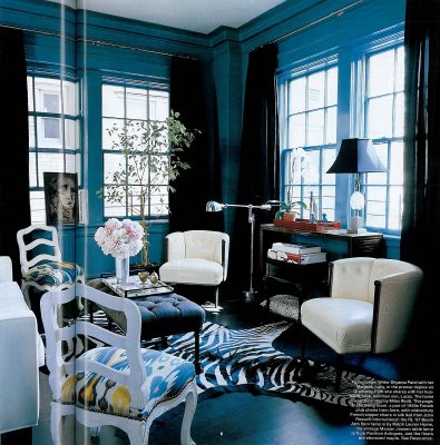 Designing Bliss: Pretty As Peacock Blue