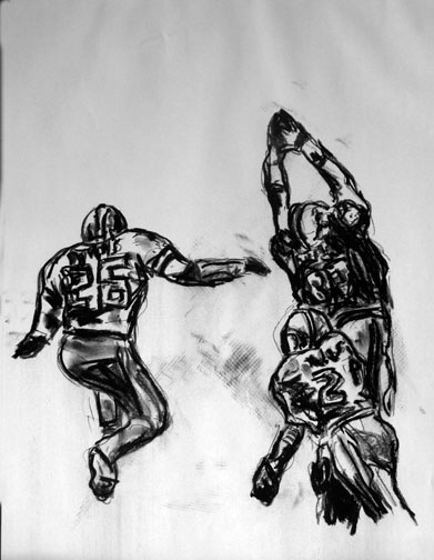football art "The Catch"