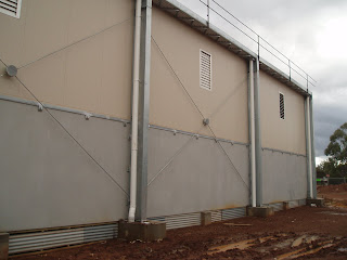 Adrian's Construction Blog: Portal Frame Building