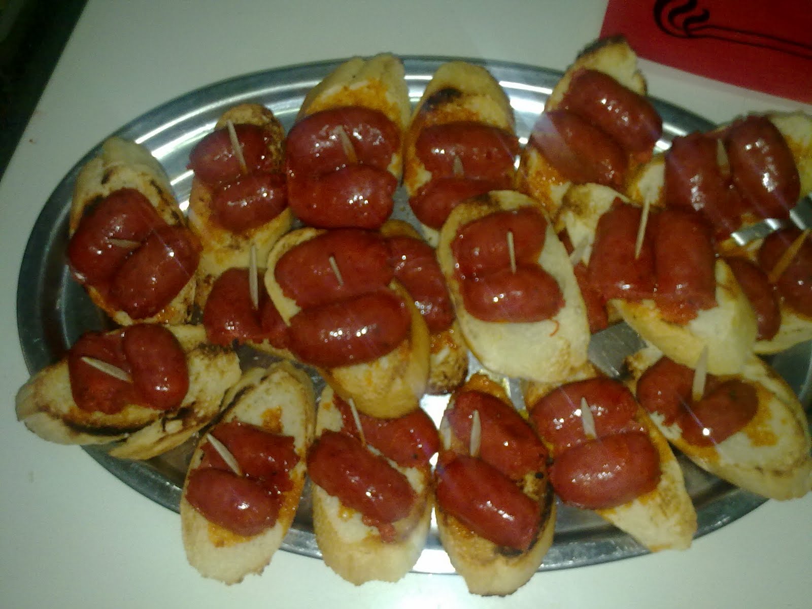 El buen comer: PINCHO DE CHORIZO