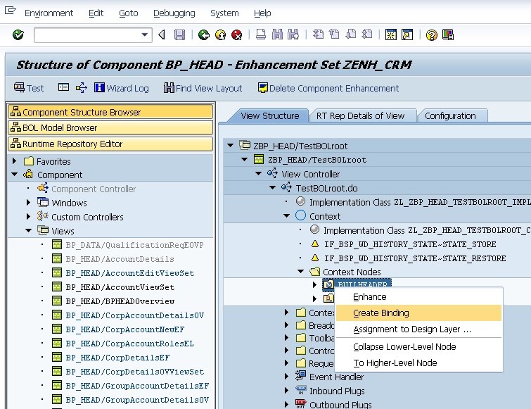 Sap Abap Development Sap Crm How To Use Your Custom Bol Object For