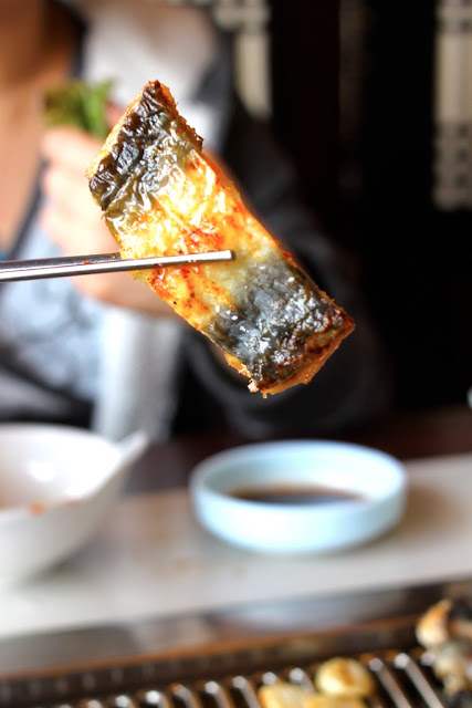 Korean Roasted Eel in Asan