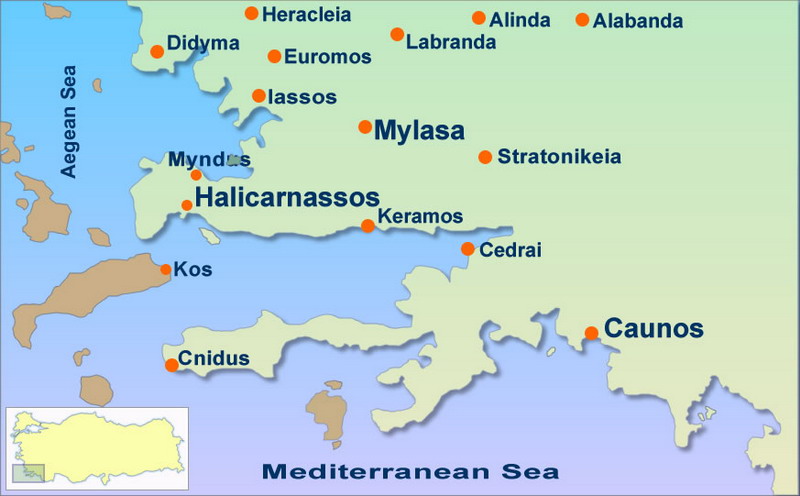 Travelling - Ταξίδια: Ancient Halicarnassus, Asia Minor, Turkey