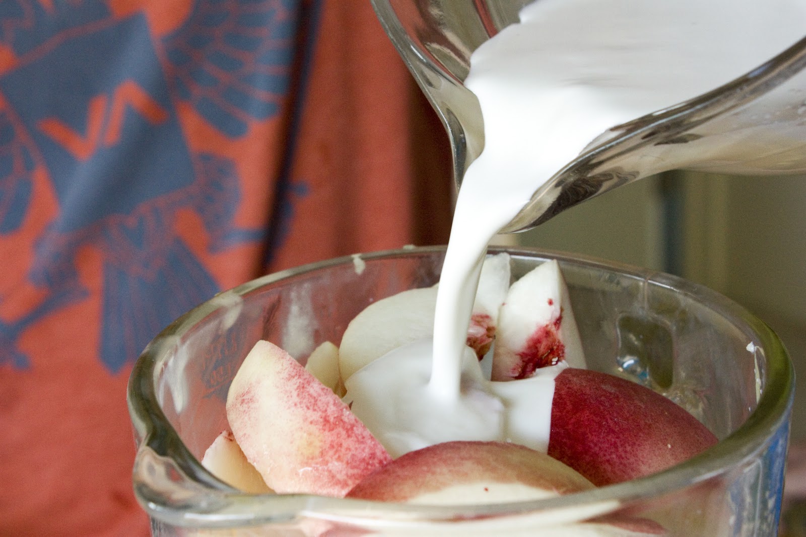 Salt&Spatula: White Peach Ginger Milkshake