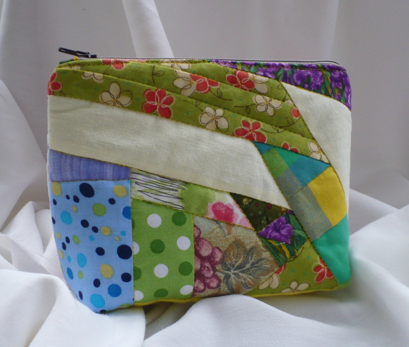 Crazy patchwork- tutorial