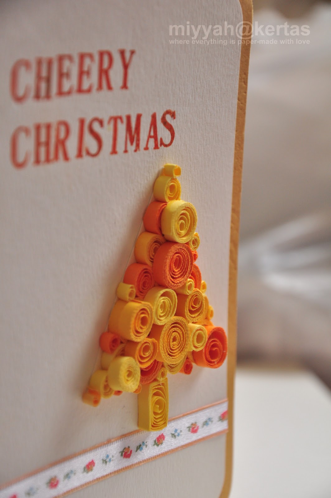 Miyyah@Kertas: Cheery Card for Cheery Lady