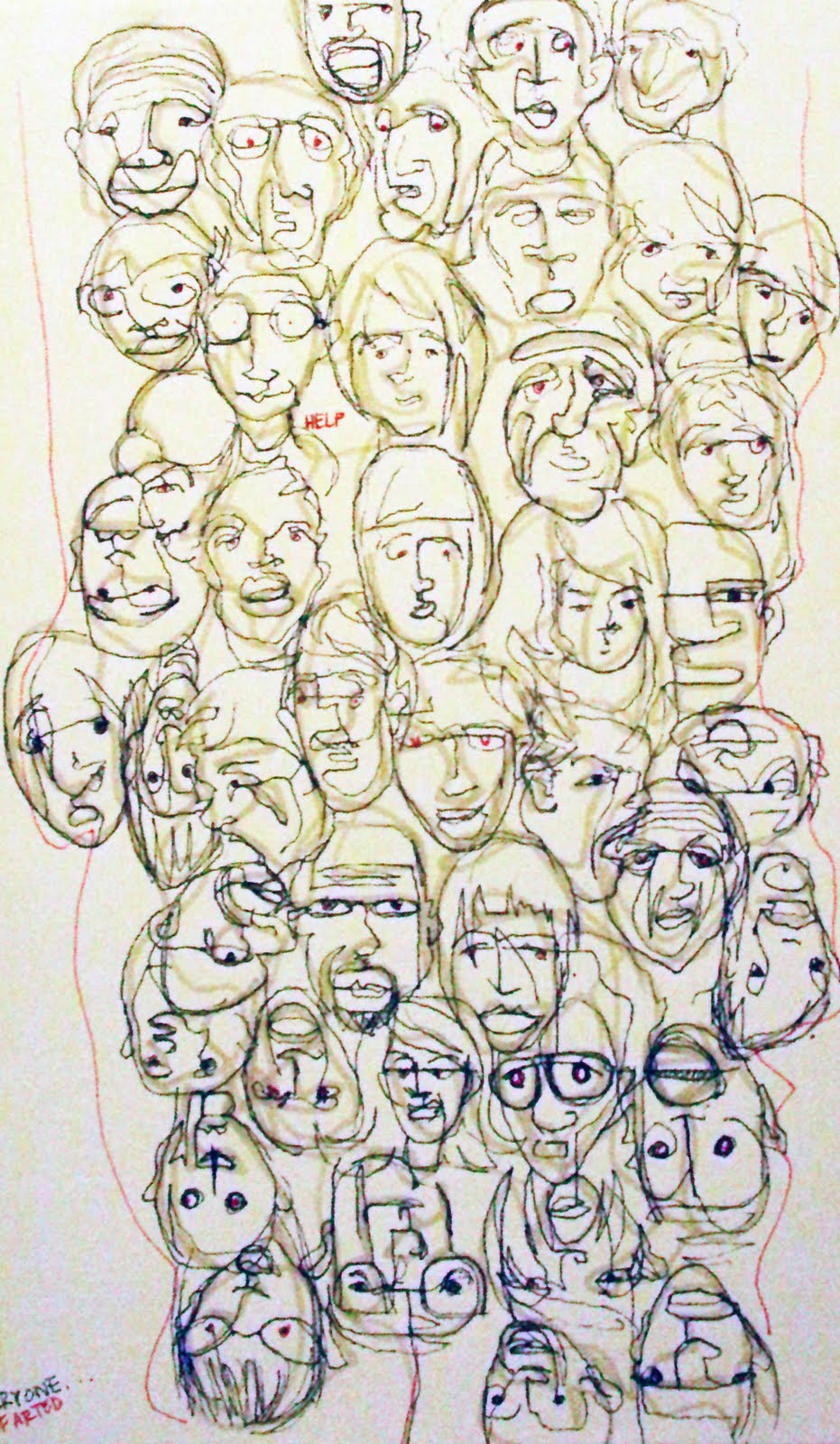 SEAN SMITH'S FASHION AND GRAPHICS PORTFOLIO: drawing-faces