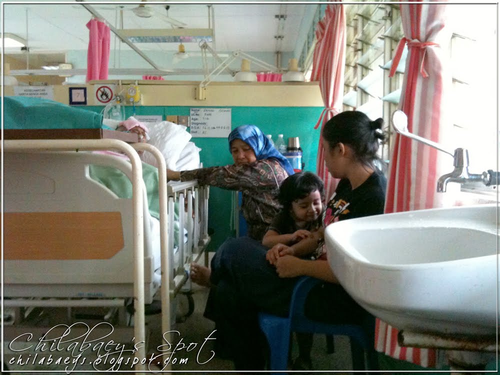 ChiLaBaey's Spot: Tugasan Harian Aku Di Hospital Banting....!!! Kalah ...