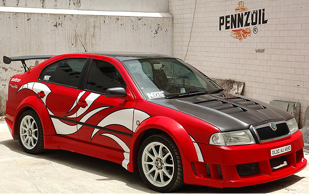 GET THE COOL NEW PICTURES: MODIFIED SKODA LAURA