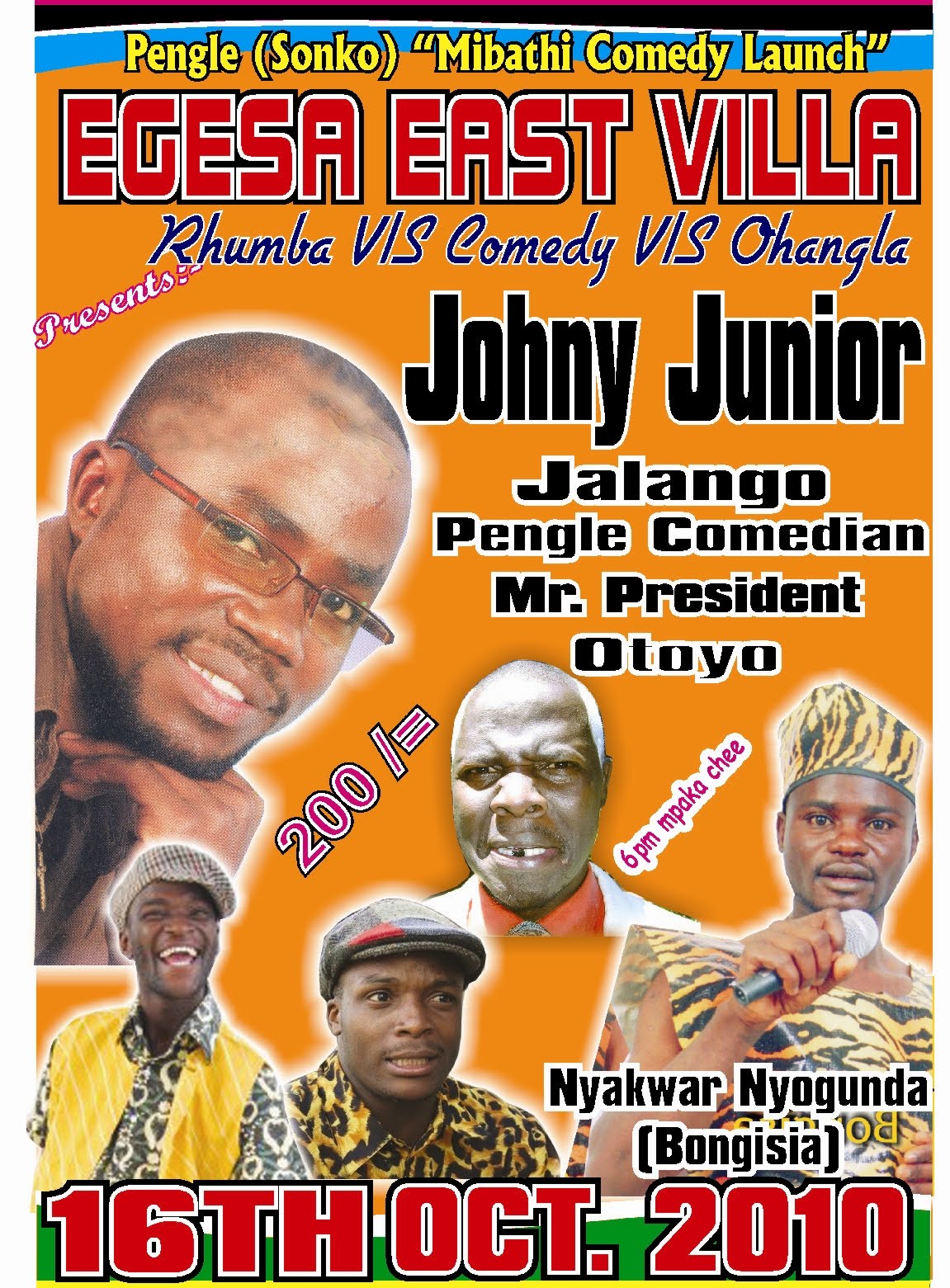 Pengle Entertainment and Mr. President Comedians