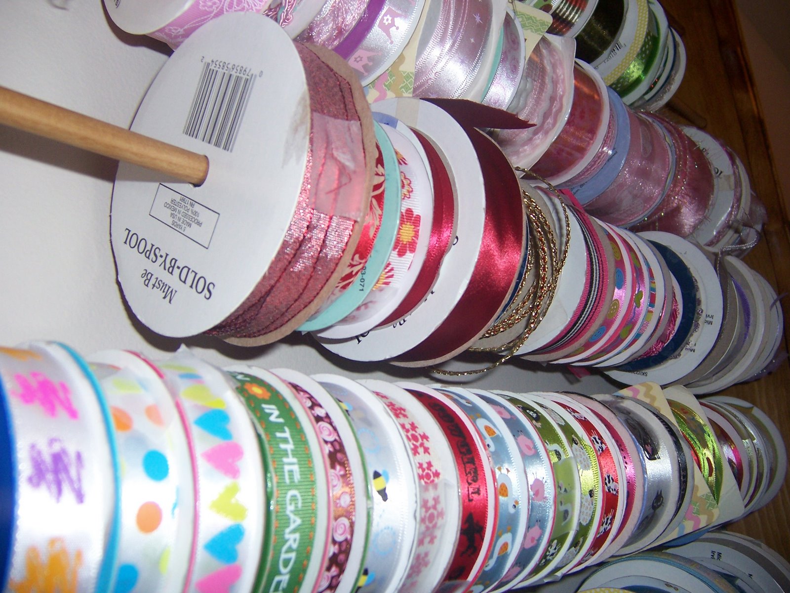 Crafty Life And Style: Ribbon Rack