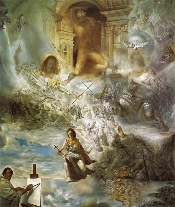 Salvador Dali & His famous paintings