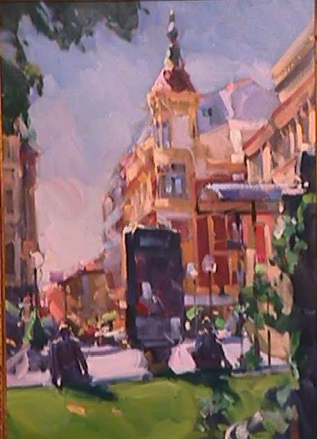 Oviedo y la pintura: Oviedo moderno