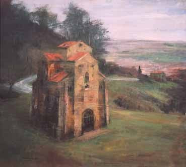 Oviedo y la pintura: Monumentos Prerrománicos