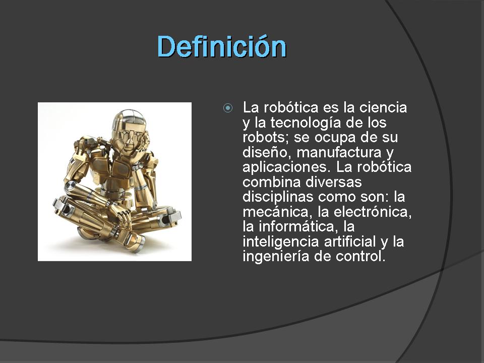 Edgar Millan: Presentación de Robótica