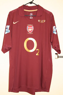 The Football Kit Room: 2005-06 Arsenal Home - The Final Game